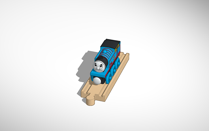 3D design Wooden Thomas The Tank Engine - Tinkercad