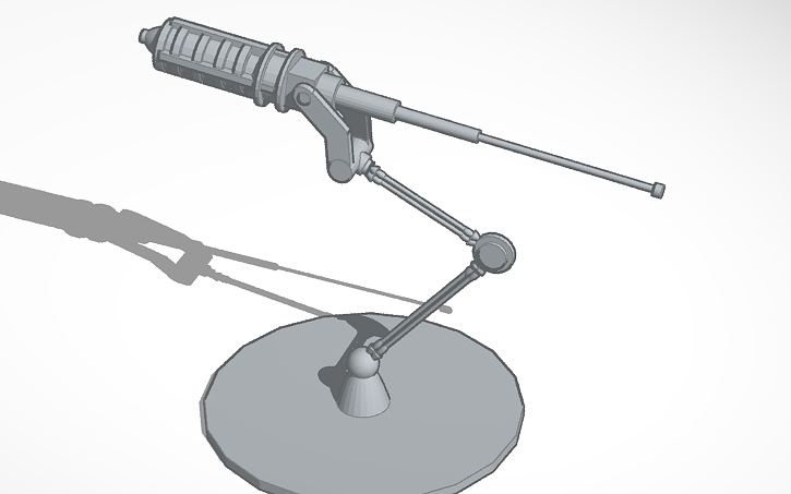3D design Martian Heat-ray - Tinkercad