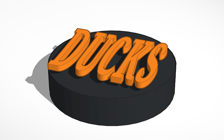 3D design Puck | Tinkercad