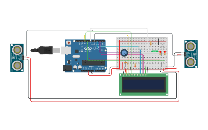 Circuit design ME 331 Final Project | Tinkercad