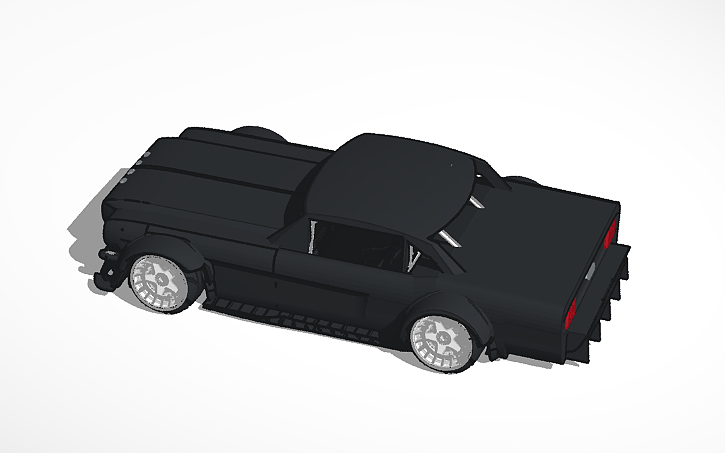 3D design Ford Mustang 1965 ken block edition - Tinkercad