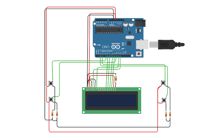 Circuit Design Ping Pong Game Tinkercad