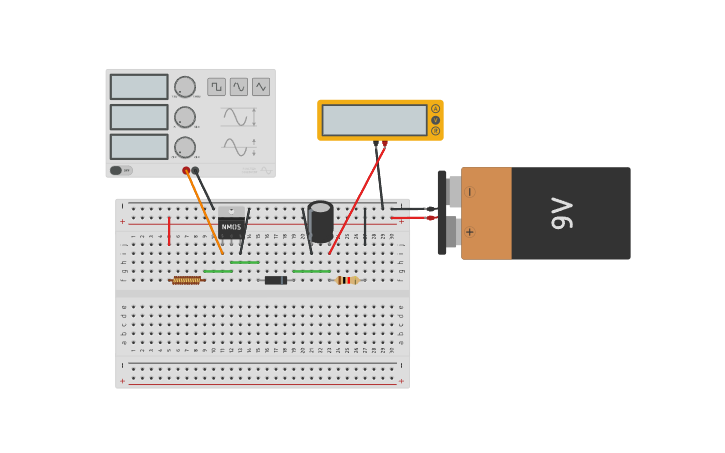 Circuit design Boost Converter (Conversor boost) - Tinkercad