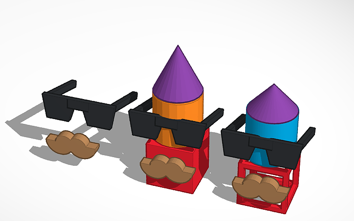 3D design The boys - Tinkercad