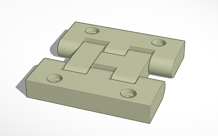 3D design Hinge - Tinkercad