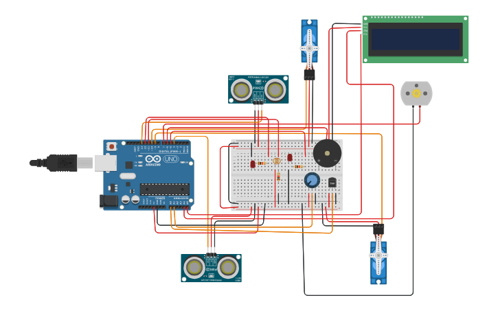 Circuit Design Copy Of Arduino Ir Robot Tinkercad