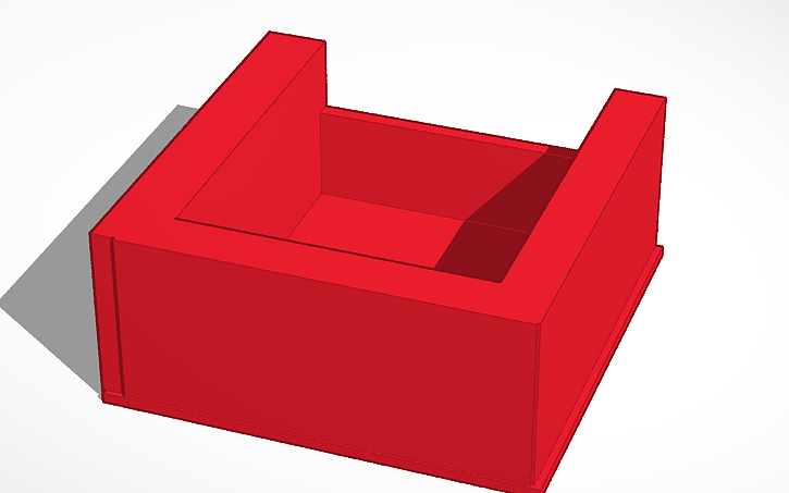 3D design The big red box - Tinkercad