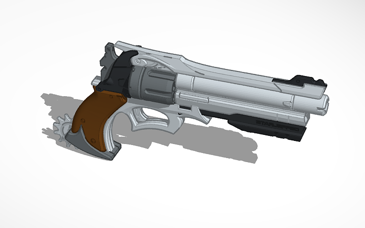 3D design Mcrees Revolver - Tinkercad