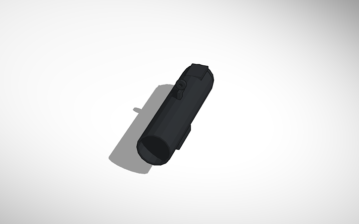 3D design Bazooka - Tinkercad