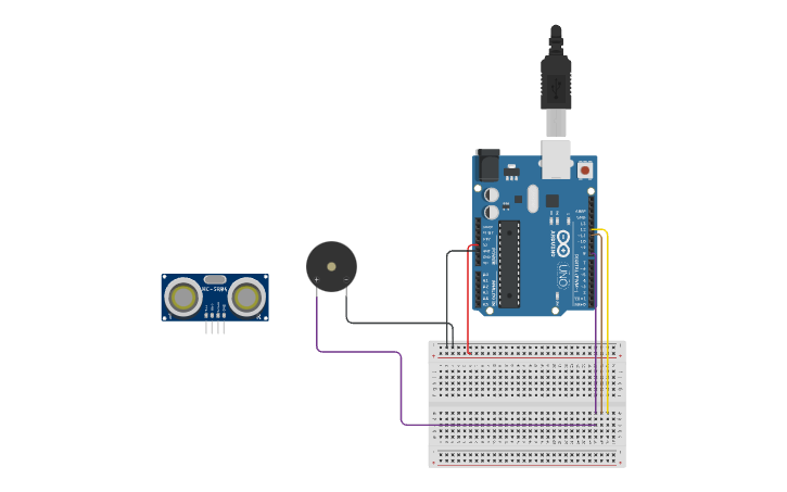Circuit design Mini projet - Tinkercad