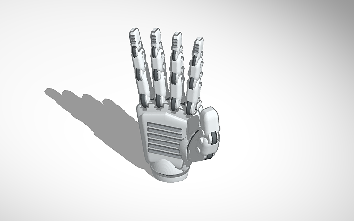 3D design Prosthetic Hand Mrk1 - Tinkercad