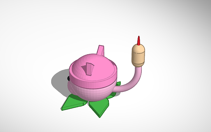 3D design Plants vs. Zombies Cat-tail - Tinkercad