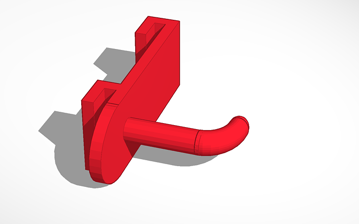 3D design Mesh hook | Tinkercad