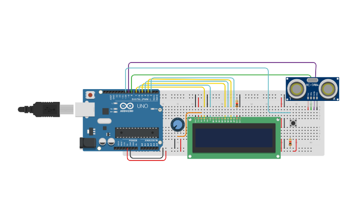 Circuit Design Proyecto 2 Arduino Tinkercad