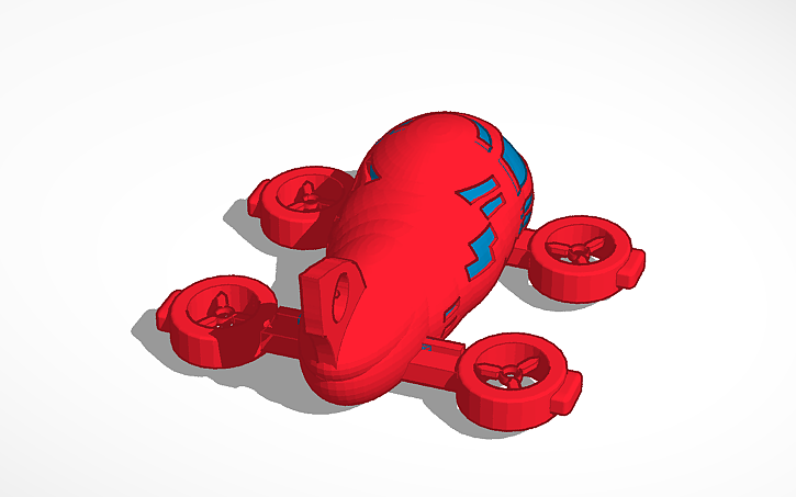 3D design toppat clan airship - Tinkercad