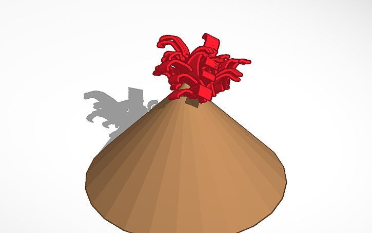 3D design Volcano | Tinkercad