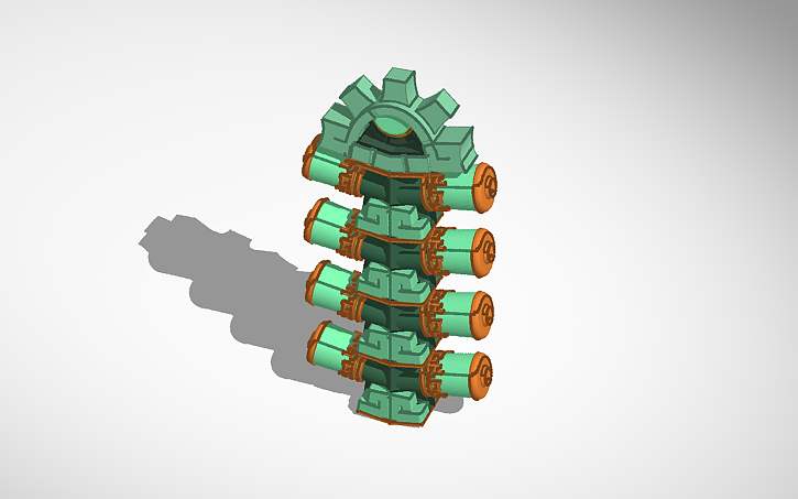 3D design Battery Cells (TOTK) - Tinkercad