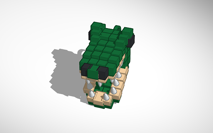 3D design digatal croc | Tinkercad