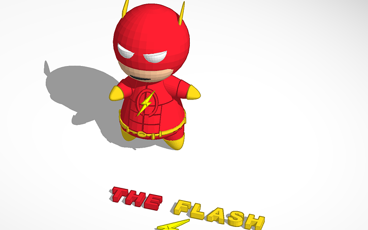 3D design The Flash - Tinkercad