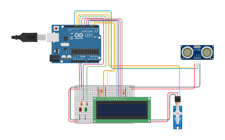 Circuit Design Arduino Tinkercad