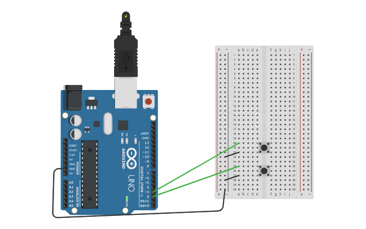 Circuit Design Counting Via Interrupt Tinkercad