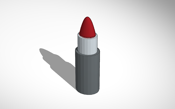 3D design Lipstick | Tinkercad