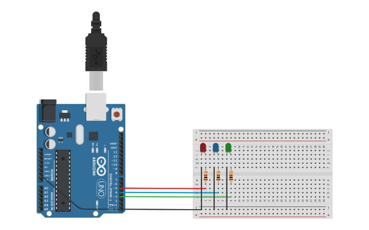Circuit design Módulo 1 | Tinkercad