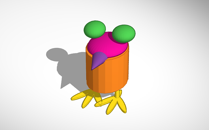 3D design MICKEY MOUSE | Tinkercad