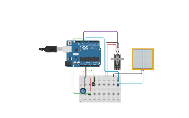 Circuit Design Sensors And Actuators Lab 2 Tinkercad