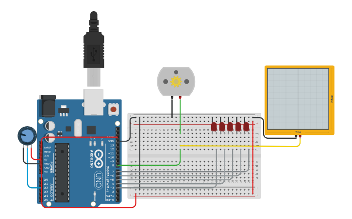 Circuit design ABS WITH BRAKE PRESSURE MONITORING SYSTEM - Tinkercad