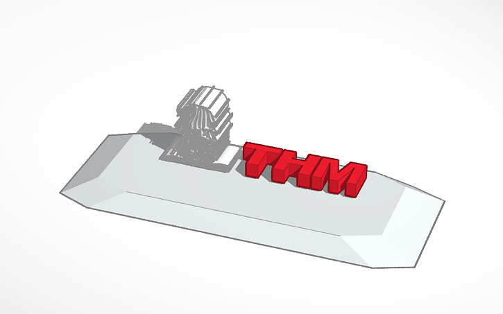 3D design WRS Dnt desk tidy - Tinkercad