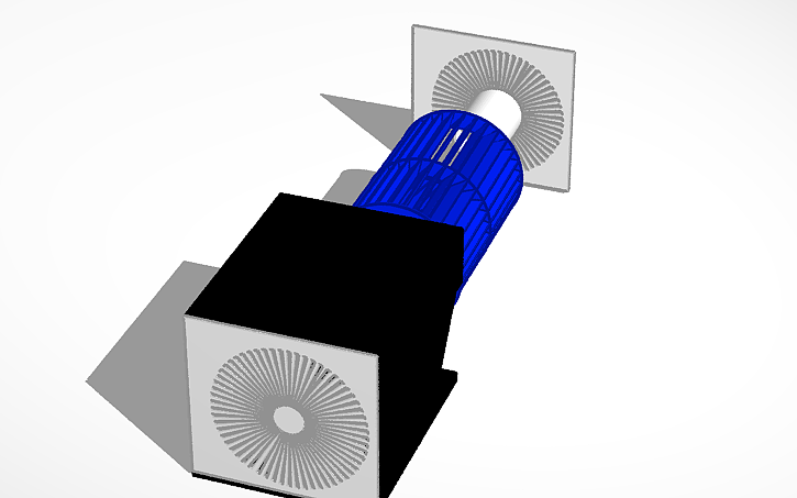 3D design blower fan | Tinkercad