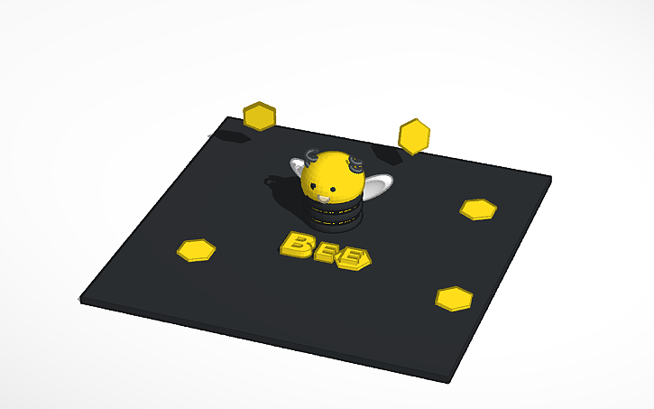 3D design Bee | Tinkercad