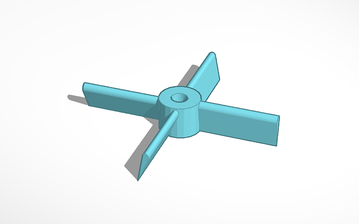 3D design Airplane wing blade Group 2 - Tinkercad