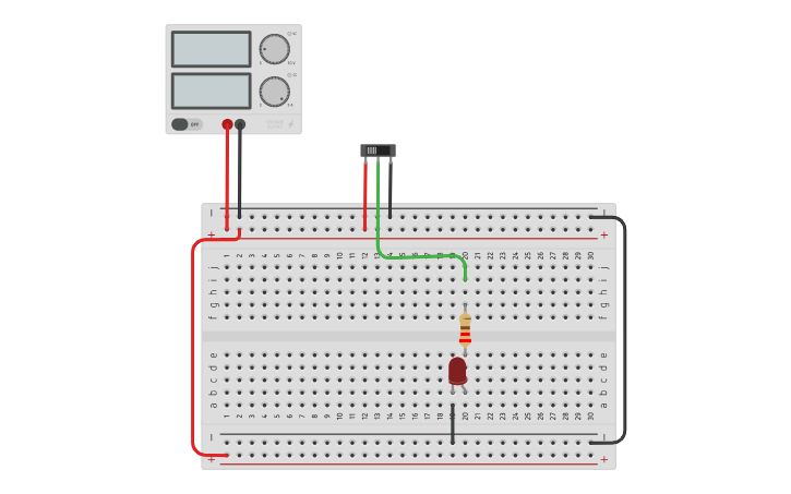 Circuit design Prova 1 - Tinkercad