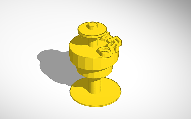 3D design my pins reward - Tinkercad