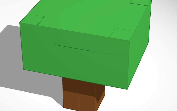 3D design Pixel Tree | Tinkercad