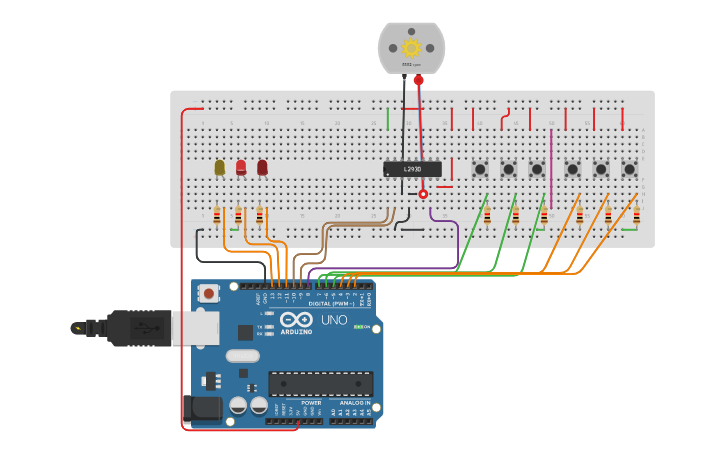 Circuit design A3 | Tinkercad