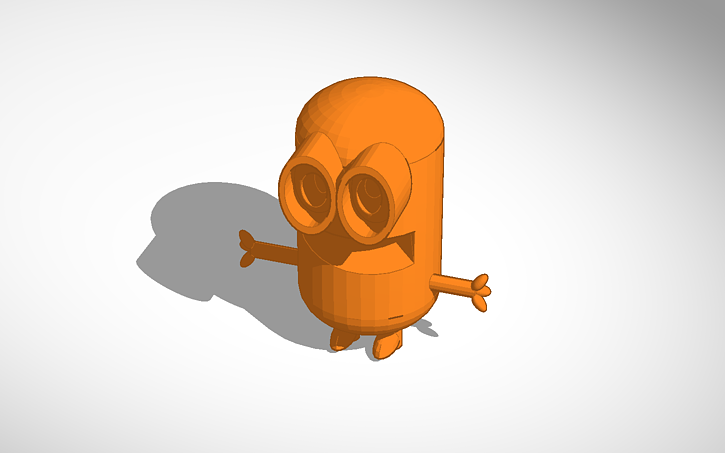 3D design madra's minion anythink - Tinkercad