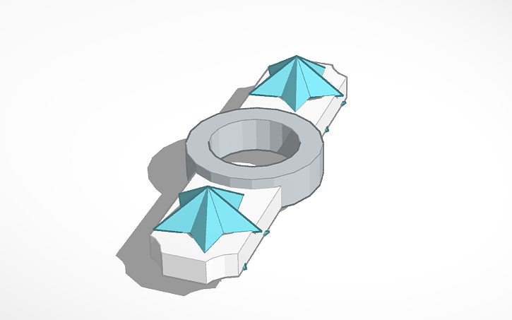 3D design Fidget Spinner - Tinkercad