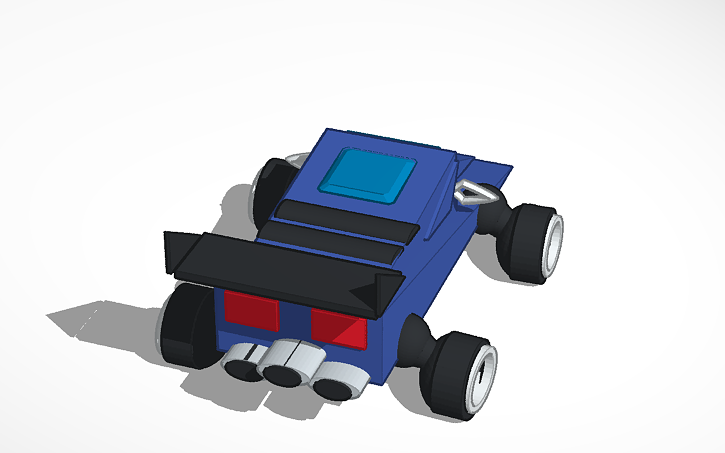 3D design Vehicle - Tinkercad
