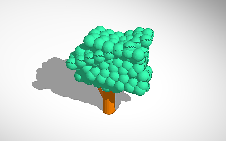 3D design tree - Tinkercad
