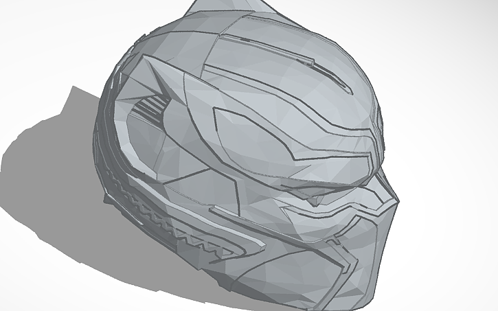3D design helmet - Tinkercad