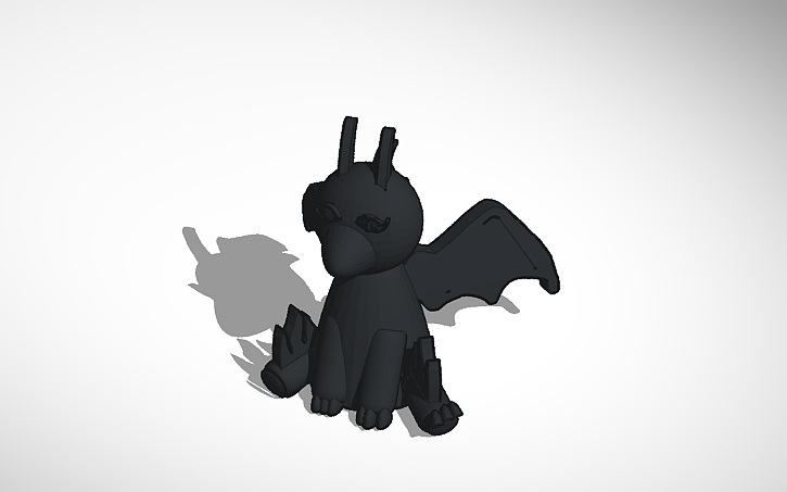 3D design Dragon - Tinkercad