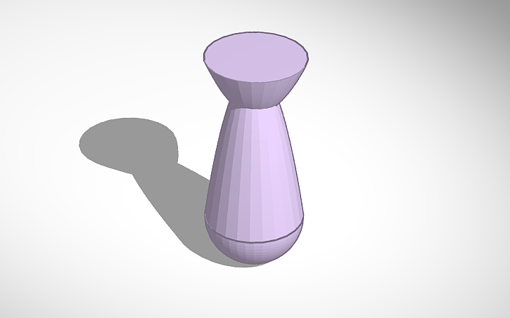 3D design Wazon - Tinkercad