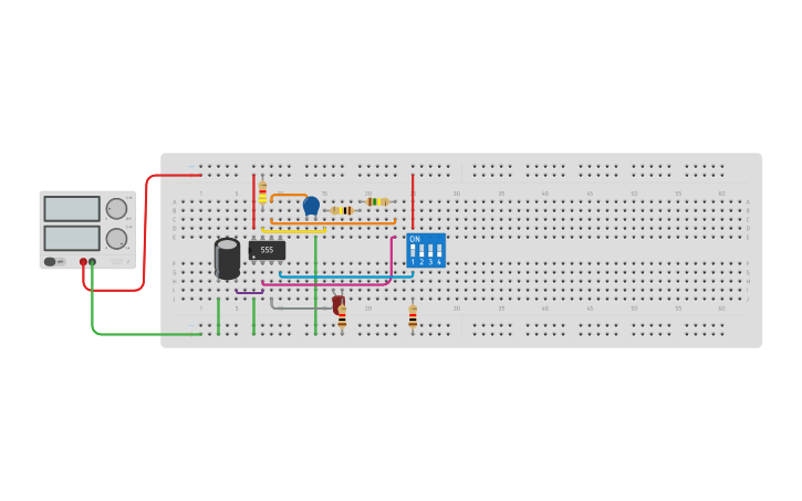 Circuit design CLOCK - Tinkercad