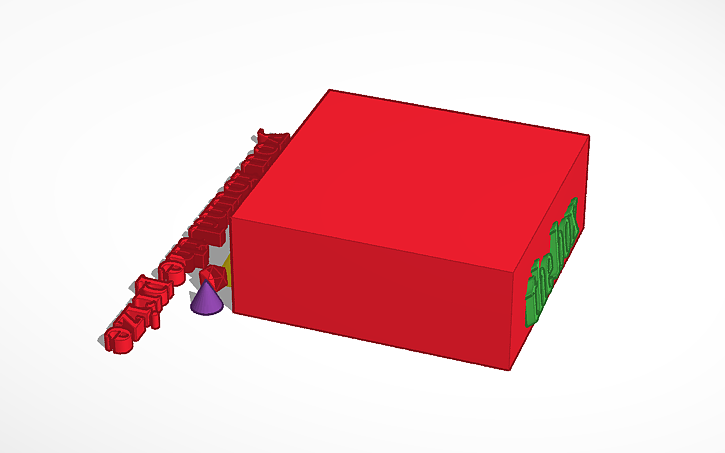 3d Design Copy Of The Box Tinkercad
