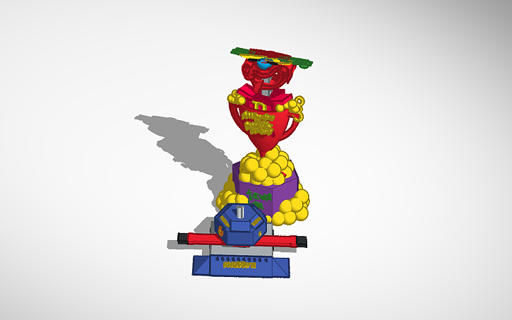 3D design Goofball’s Weekly trophy 1 - Tinkercad
