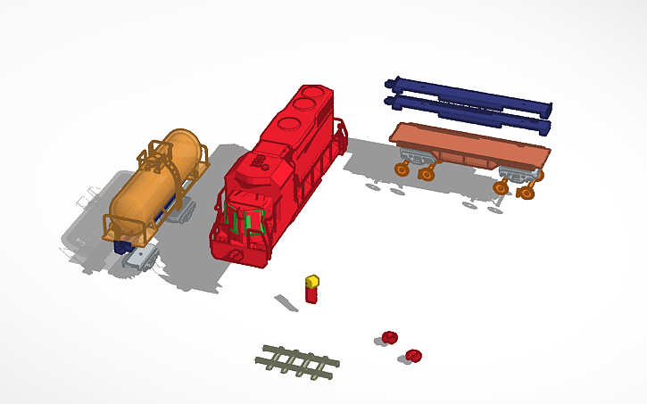 3D design Train | Tinkercad