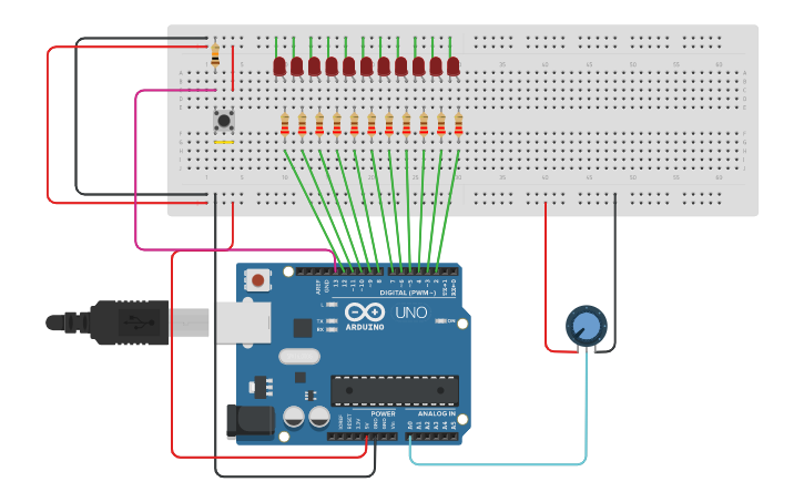 Circuit design Arduino Part2 | Tinkercad